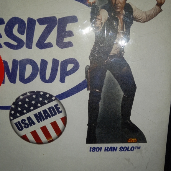 Art | Original Hans Solo Cardboard Movie Poster | Poshmark